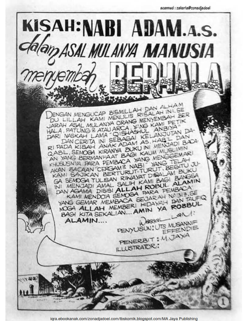Kisah Nabi Adam dalam Asal Mulanya Manusia Menyembah Berhala - elibrary.id