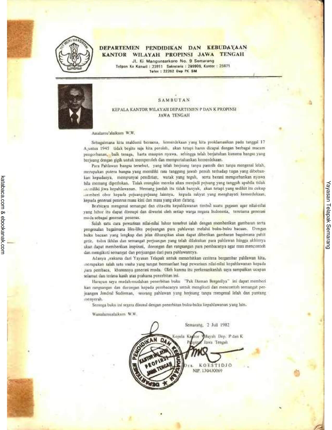 Perjuangan Kemerdekaan Pak Dirman Bergerilya - elibrary.id