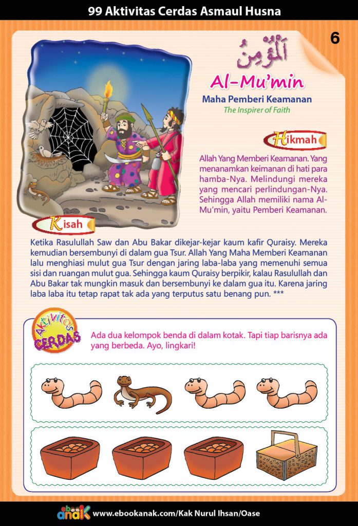 99 Aktivitas Cerdas Asmaul Husna: Al-Mu'min - elibrary.id
