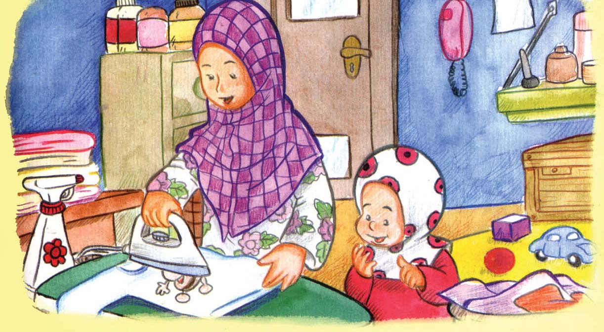 Bagaimana Aku Berpakaian: Memakai Pakaian yang Sudah Rapi Disetrika (21 ...