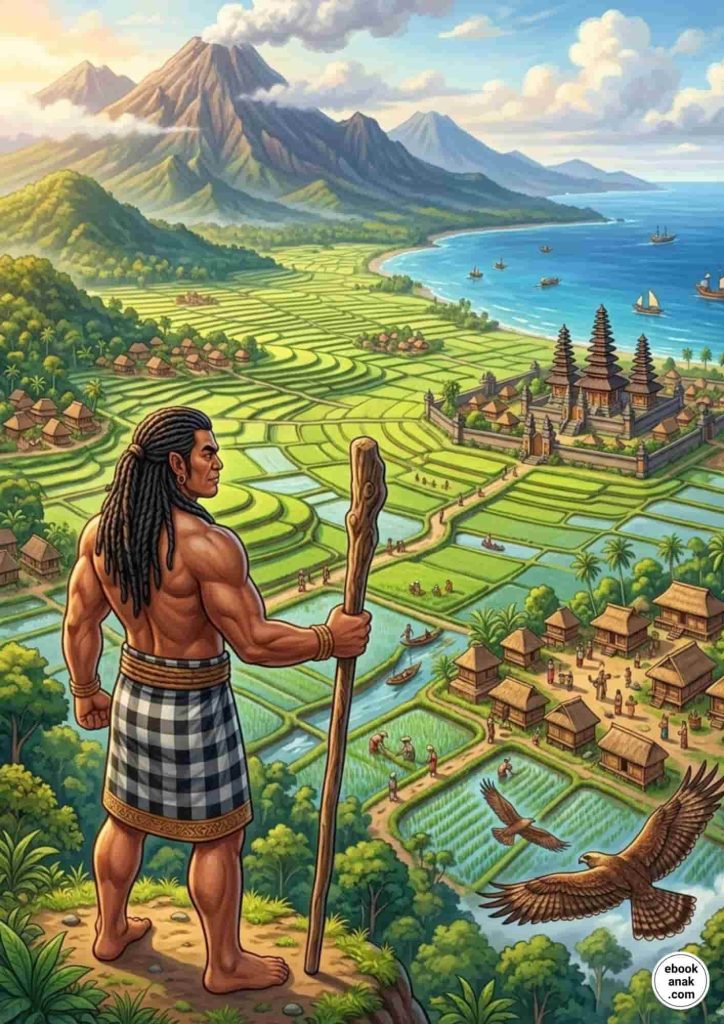 Cerita Rakyat dari Bali: Kebo Iwa Manusia Raksasa yang Rakus - elibrary.id